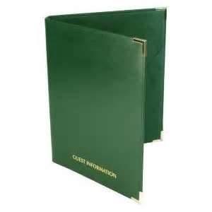China Custom printed Primary colour Embossed, silk screen Logo printing Hotel PU Hotel Information Folder for sale