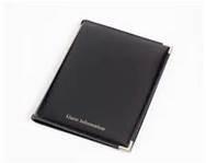 China Hotel and Spa black PU Hotel Information Folder, Cover for Note / Log book for sale
