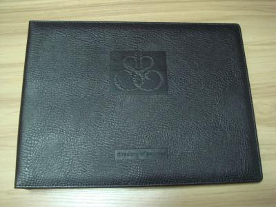 China Durable Document, File and A4 Paper Hotel Information Folder, cover for Office employee for sale