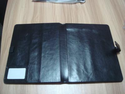 China Protective Foldable PU checkbook, log book cover, hotel Hotel guest Information Folder, hotel amenities for sale