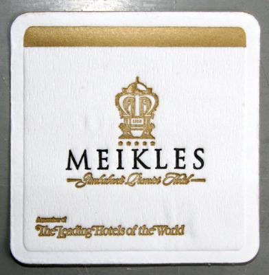 China Square or Round Hotel, motel and restaurant absorbent paper, Tissue Coasters for sale