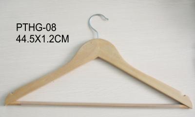 China Wooden Suit Hanger Hotel Coat Hanger for Trousers, Skirts with Competitive Price for sale