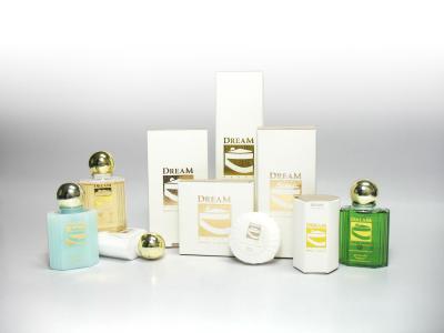 China Luxury Hotel Bathroom Travel Amenity Kits Gold Plated Cap OEM / ODM for sale