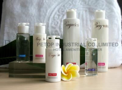 China Luxury Hotel Bathroom Airline Amenities Pure Essential Oils , Soothing Body Wash for sale