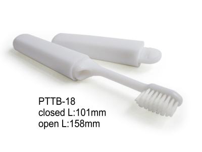 China Hotel amenities,  OEM non - toxic and hygienic white toothbrush and toothpaste for sale
