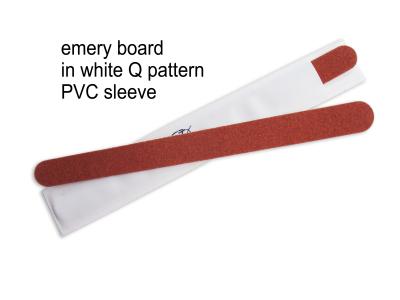 China Hotel amenities, OEM service and customized emery board/ finger nail file for sale