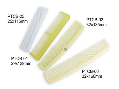 China Amenity kit, colorful plastic combs, hot stamping logo, straight body, optional size for sale