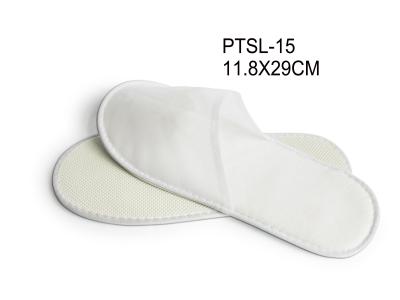 China Simple Non-Woven Disposable EVA Sole Slippers For Hotels Airlines for sale