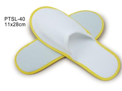China Pulled Hair Fabric Hotel Washable Slippers For Guests / Womens House Slippers for sale