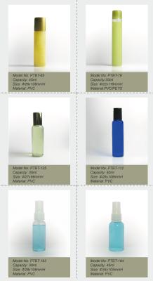 China Competitive price,disposable,OEM PVC, PET, PE bottles for hotel shampoo and body balm for sale