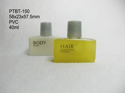 China High - efficiency, natural and gentle hotel shampoo,bath gel,bath balm in 40ml PVC bottles for sale