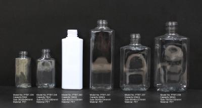 China FDA quality 55ml - 380ml PET Hotel Shampoo Bottle, Empty Bottles For Body Balm for sale