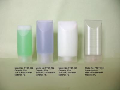 China 20ml, 35ml, 40ml Hotel shampoo Bottle, OEM PE Empty Bottles For Stars Hotels for sale