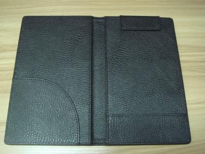 China Pressed or printed Promotional Logo Restaurant checkbook File, Hotel Information Folder for sale