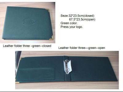 China File, Paper and Document official business PU Hotel Information Folder for sale