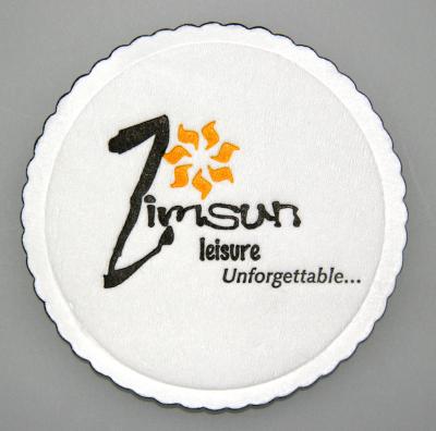 China Hotel, Spa and bar beverageor beer drinking absorbent paper, Tissue Coasters for sale