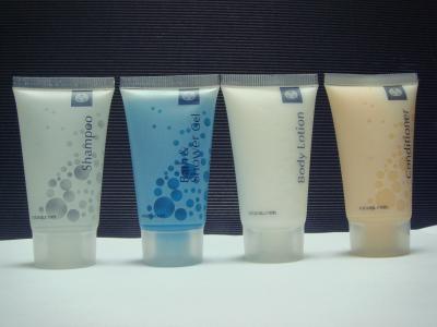 China Tube shampoo, shower gel, hair Conditioner set of Spa, Hotel Guest Toiletries in bottle for sale