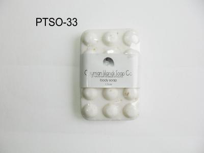 China SPA Hotel Natural Cleansing Soap Bars With Smooth Bumps White for sale