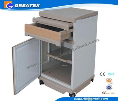 China Medical Centre Strong Bedside Cabinet / Cupboard Hospital Room Furniture Equipment for sale