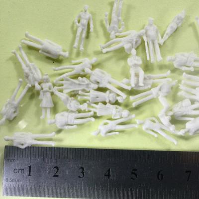 China Plastic / Acrylic Architectural Scale Model People , 1.8 cm scale 1:100 Standing / Sitting Figures for sale