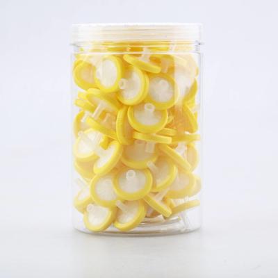 Cina PES Capsule per filtri di siringhe per la prefiltrazione per la sterilizzazione dell'acqua 0,22μm 33mm in vendita