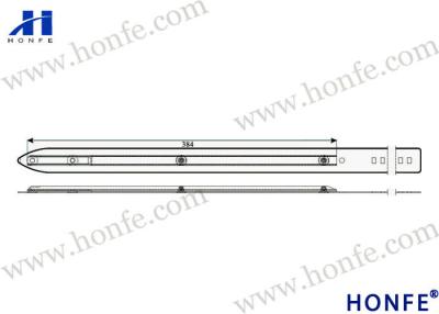 Cina Lunghezza da destra a sinistra 2382mm di larghezza 140 dei pezzi di ricambio del telaio di Sulzer del nastro GS900 in vendita