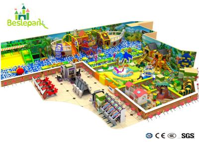 China Anti - UV Jungle Indoor Playground Safe Material For 3 - 12 Years Old for sale