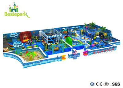 China Customized Toddler Indoor Playground , Fun Play Indoor Playground With Galvanized Pipe for sale