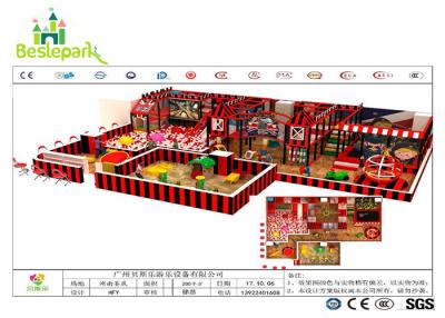 China Commercial Centers Large Indoor Playground With Rotating Bucket / Swing for sale
