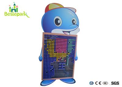 China Pvc composite board Light up wall 120*60*240 with 500 pcs stick for older kids for sale
