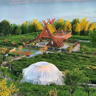 Cina Tenda su misura della bolla di picnic di impiego possibile della tenda della bolla dell'iglù forte in vendita
