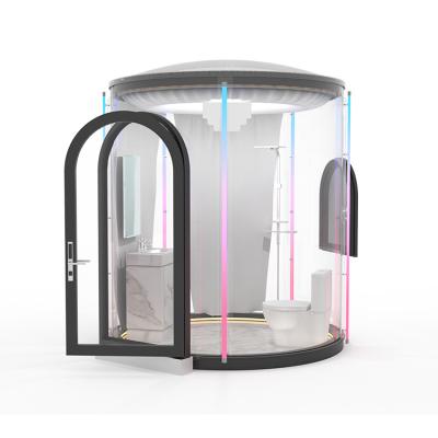 Cina Camera trasparente della cupola della stanza di Sun della tenda della bolla del diametro 2.5m Glamping in vendita