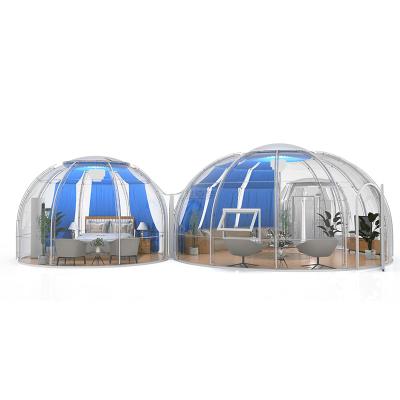 Cina Tenda trasparente resistente della bolla del diametro 6m della tenda della bolla di Glamping della neve in vendita