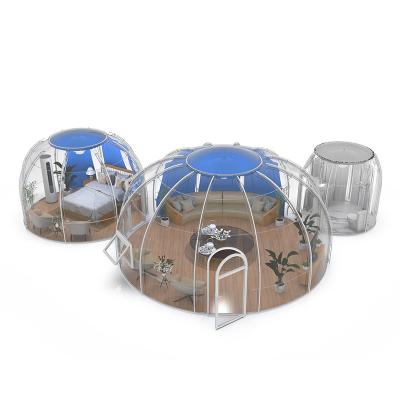 Cina Tenda trasparente resistente della bolla del diametro 6m della tenda della bolla di Glamping della neve in vendita