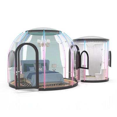 Cina Tenda all'aperto su ordinazione della bolla di spessore 5mm della tenda della bolla di Glamping di colore in vendita