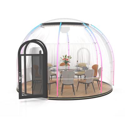 Cina Tenda di campeggio all'aperto del globo della tenda della bolla di resistenza al calore chiara per il parco in vendita