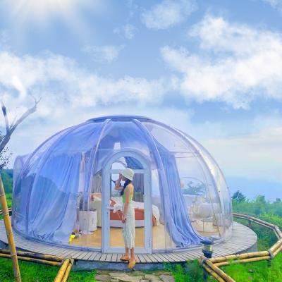 China das barracas claras da bolha de 6m casa impermeável da abóbada do policarbonato para o jantar ou o casamento à venda