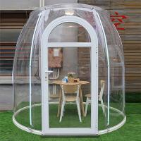 China Hall Effect Technology Fast Build Outdoor Dining Bubble Tent Ho for sale
