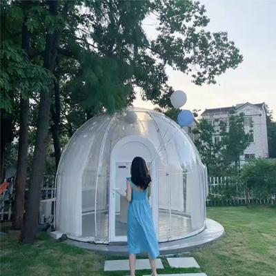 中国 PCのドームの屋外の位置で広い屋外のGlampingの泡テント 販売のため
