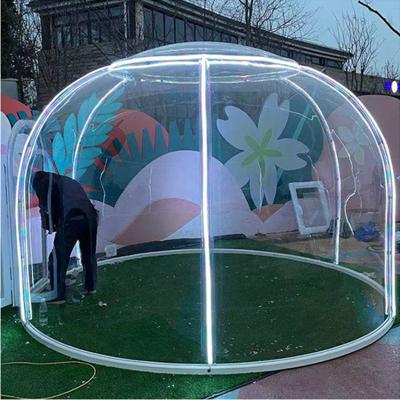 China UV Avoiding Bubble Tent House Weatherproof Transparent Camping Tent for sale