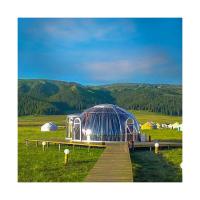 China 6m Geodesic Dome Durable Lightweight Thickness Waterproof KC Certified for sale