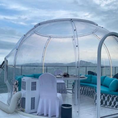China Garden Igloo Outdoor House Transparent Clear Dome Tent for Restaurant Te koop