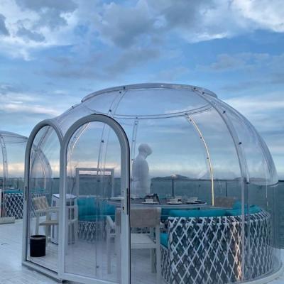 China Garden Igloo Outdoor House Transparent Clear Dome Tent for Restaurant Te koop