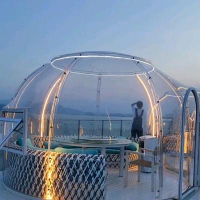 China Garden Igloo Outdoor House Transparent Clear Dome Tent for Restaurant Te koop
