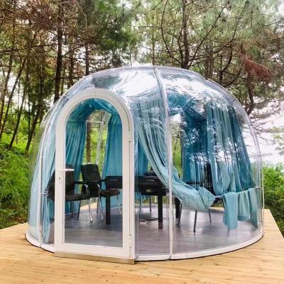 Cina Green Houses Outdoor Bubble Tents Wooden Carton Packaging in vendita