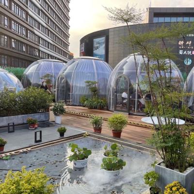 Cina Outdoor Geodesic Tent Manufacturers Price Glamping Luxury Prefab Homes in vendita