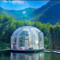 China Transparent Connectable PC Dome Ho Fuzzy Logic Control Igloo Bubble Tent for sale
