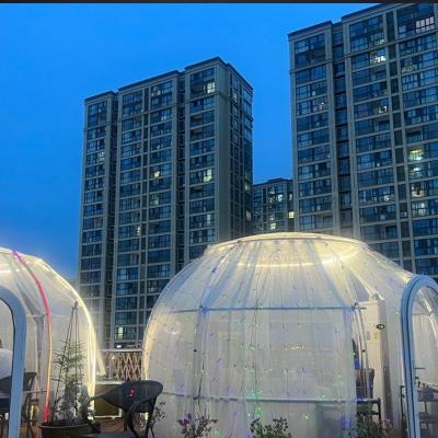Cina Transparent PC Dome House Aluminium Glamping Bubble Tent For Outdoor Camping in vendita