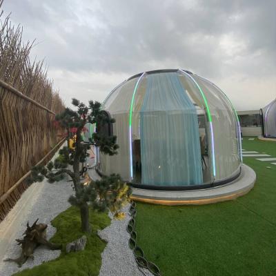 Cina Casa di tenda a bolla PC Casa a cupola chiara con PC + materiale in alluminio in vendita