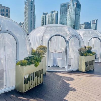 Cina Tenda a bolle con altezza di 2 8m e finestra 1 Tela a tenda a finestre - velluto in vendita